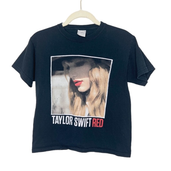 Taylor Swift | Tops | Taylor Swift Red Official Tour Shirt Size Medium ...
